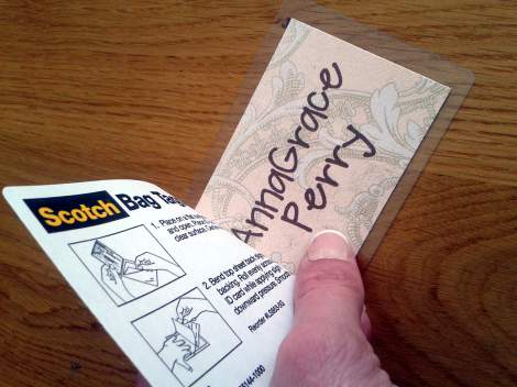 How To Make {Fast, Cheap, Easy} Adorable Bag Tags | CampClem