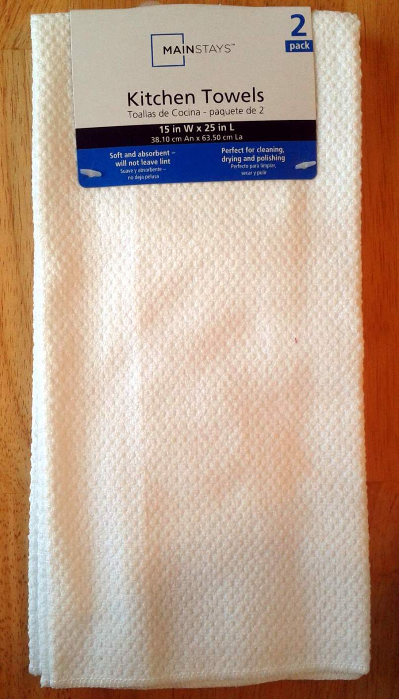 How To {easily} Customize Kitchen Hand Towels | CampClem