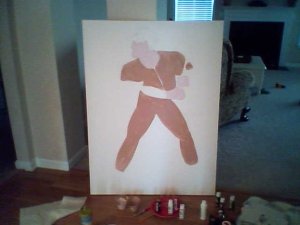 A DIYer’s Home: Big Ol’ PBK-Style Baseball Art | CampClem