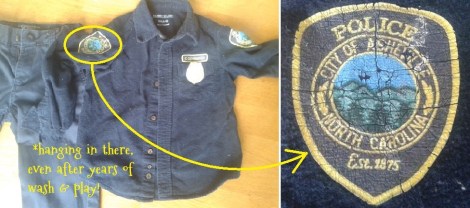 Easy DIY Costume: Authentic Police Officer Uniform | CampClem