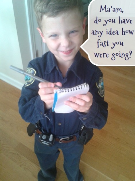 Easy DIY Costume: Authentic Police Officer Uniform | CampClem